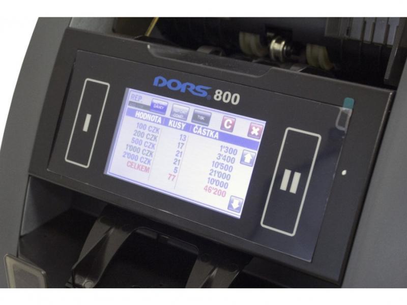 Počítačka bankovek Dors 800 | Trezory24.cz